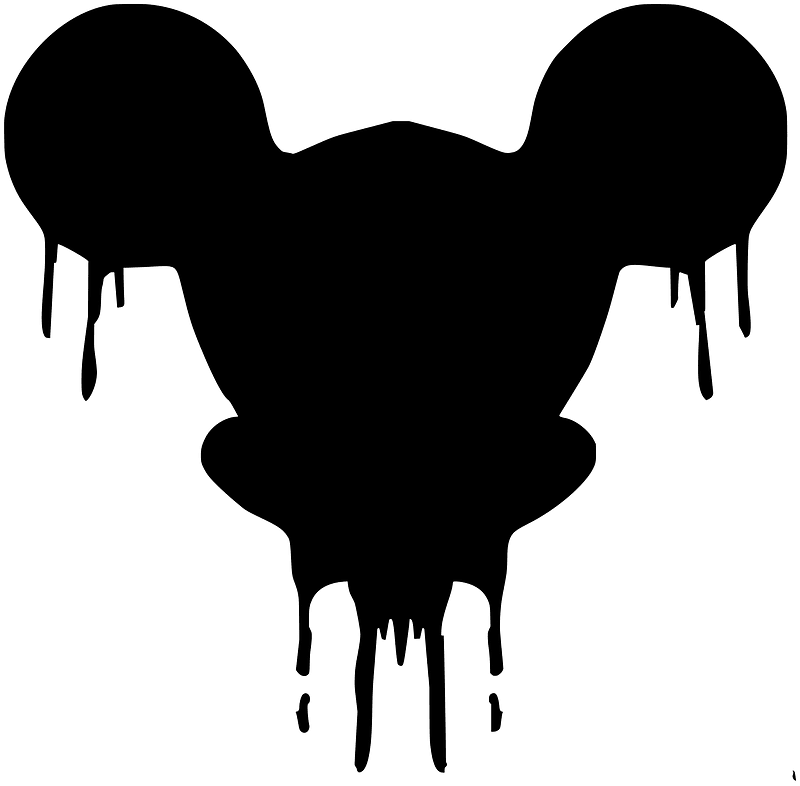 Creepy mouse - Free vector silhouettes on creazilla.com