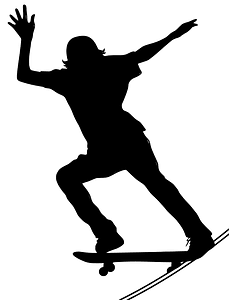 Skateboard Ramp - Free vector silhouettes on creazilla.com