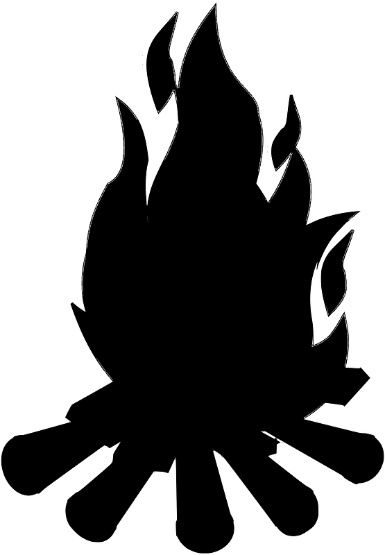 Campfire - Free vector silhouettes on creazilla.com