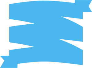 Ribbon silhouette - Free Vector Silhouettes | Creazilla