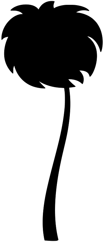 Truffula tree - Free vector silhouettes on creazilla.com