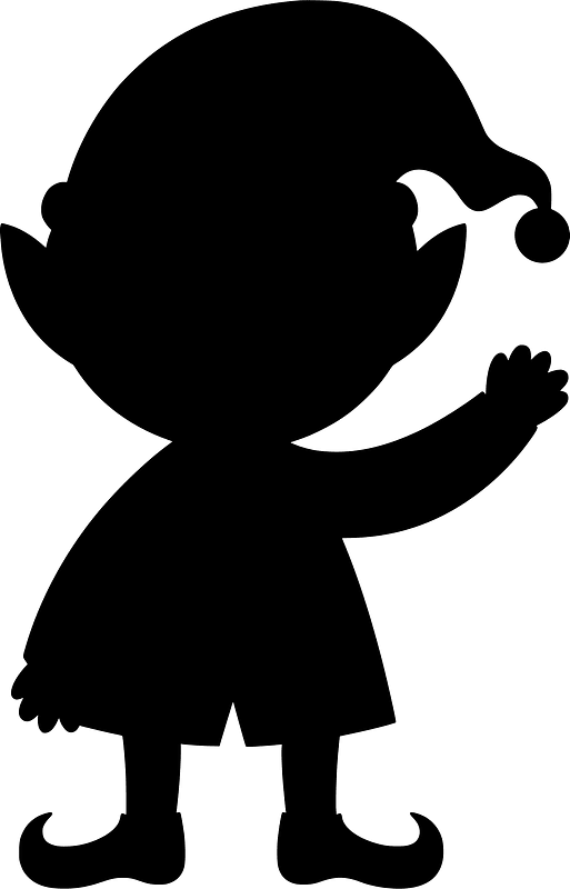 Elf - Free vector silhouettes on creazilla.com