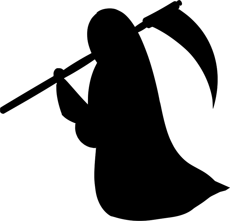 Death - Free vector silhouettes on creazilla.com