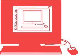 Computer silhouette - Free Vector Silhouettes | Creazilla