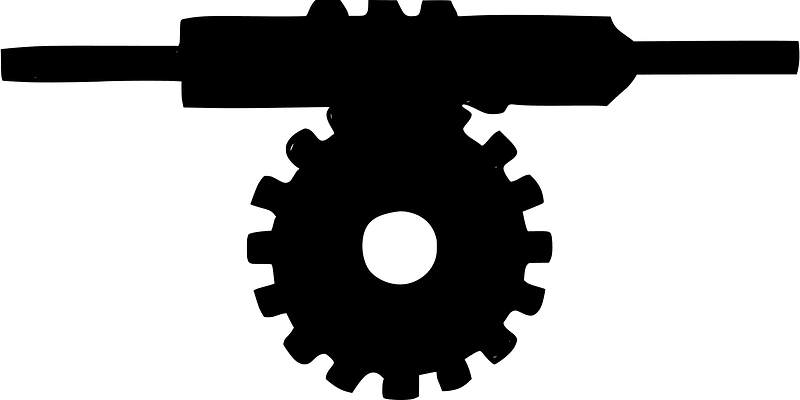 Cog - Free vector silhouettes on creazilla.com