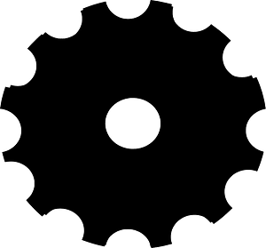 Cog wheel - Free vector silhouettes on creazilla.com