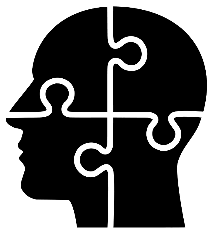 Puzzle Mind - Free vector silhouettes on creazilla.com