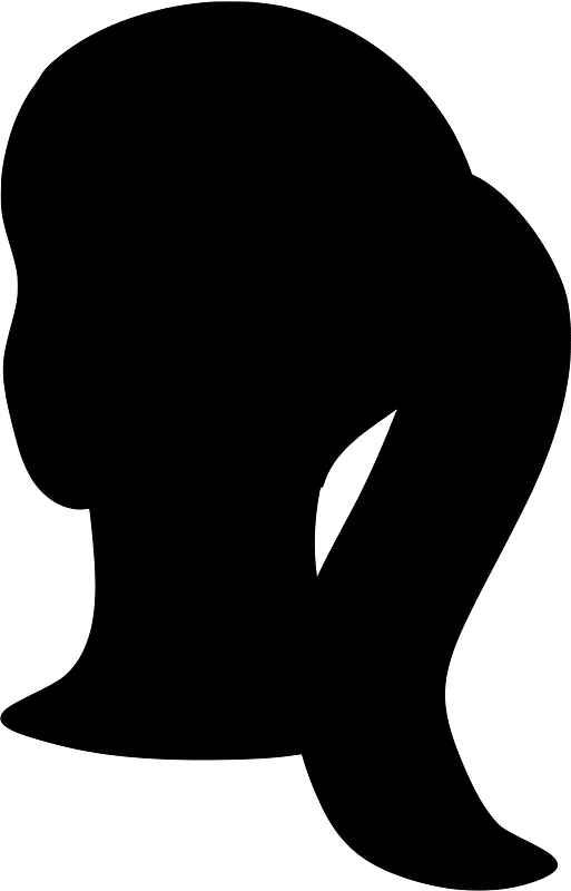 Ponytail - Free vector silhouettes on creazilla.com