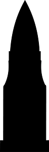 Bullet - Free vector silhouettes on creazilla.com