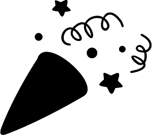 Confetti - Free vector silhouettes on creazilla.com