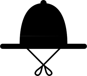 Safari hat - Free vector silhouettes on creazilla.com