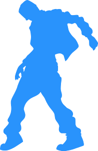 Rapper silhouette - Free Vector Silhouettes | Creazilla