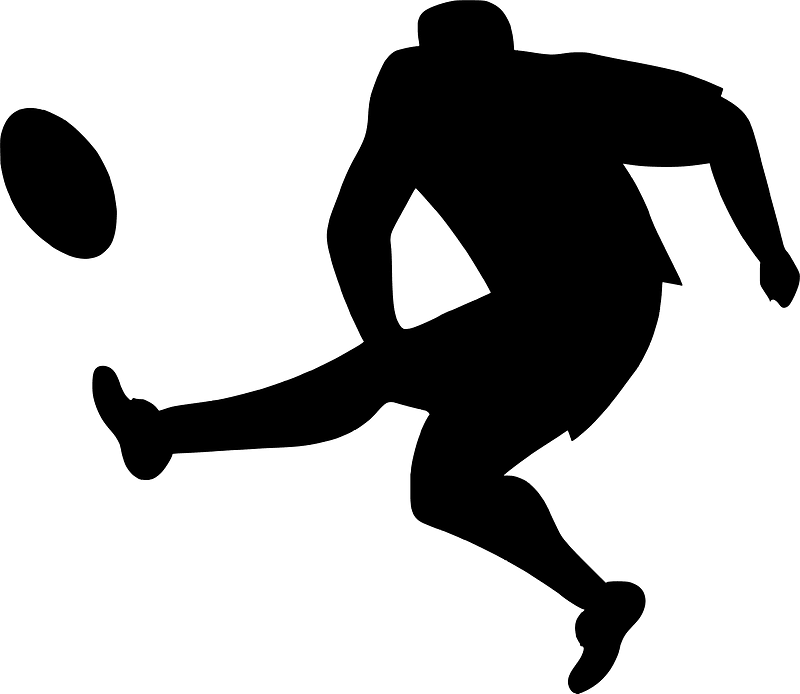 Rugby - Free vector silhouettes on creazilla.com