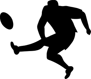 Rugby - Free vector silhouettes on creazilla.com