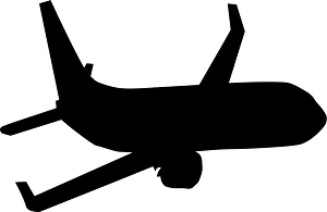 Jet silhouette - Free Vector Silhouettes | Creazilla