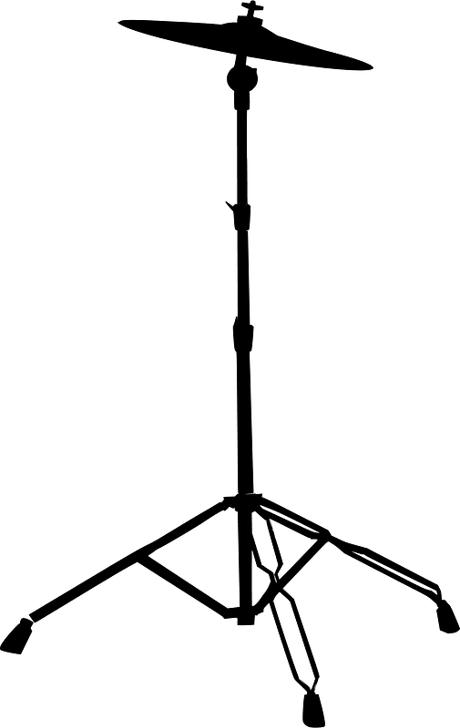 Crash cymbal - Free vector silhouettes on creazilla.com