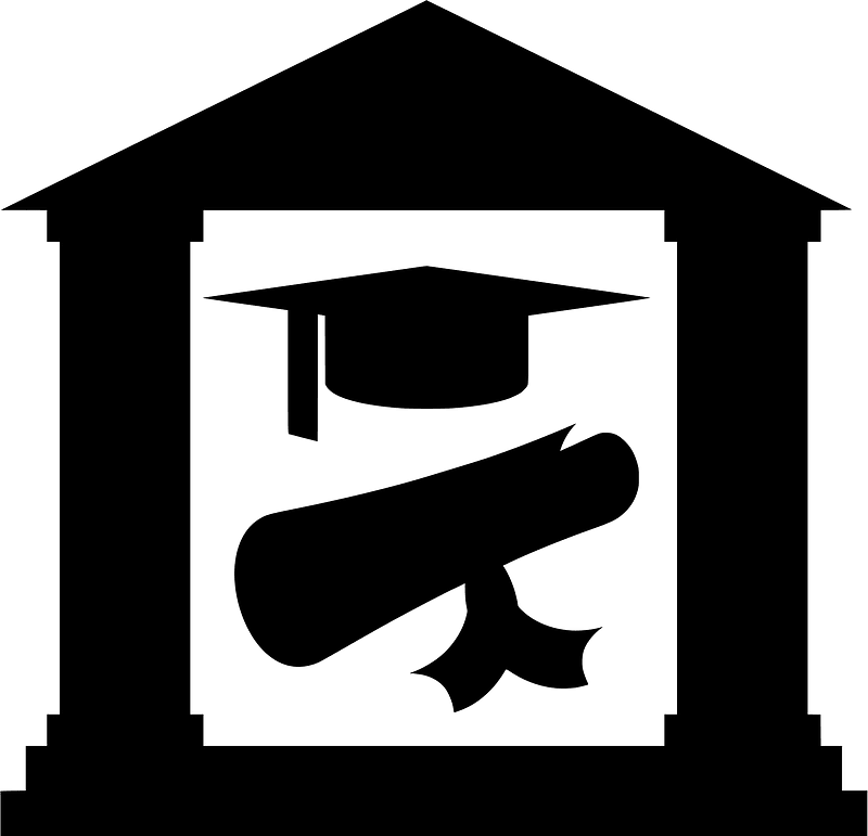 College graduation symbol - Free vector silhouettes on creazilla.com