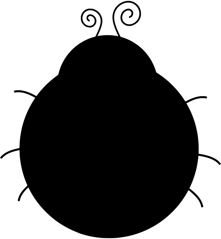 Ladybug - Free vector silhouettes on creazilla.com