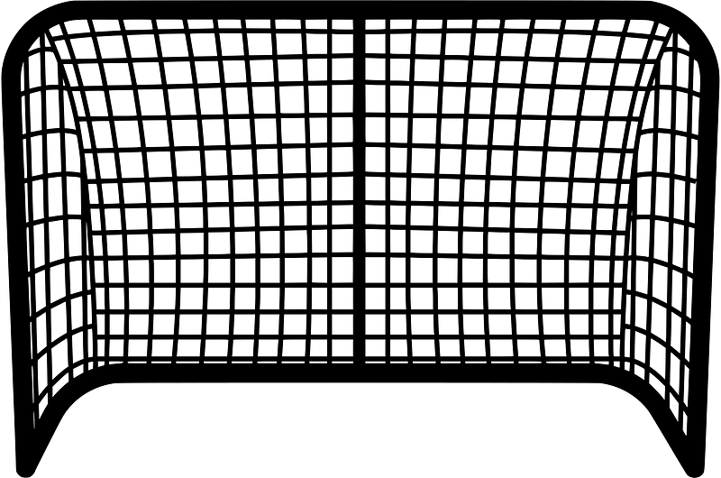 Hockey net - Free vector silhouettes on creazilla.com