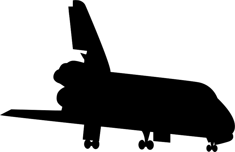 Space Shuttle Endeavour - Free vector silhouettes on creazilla.com