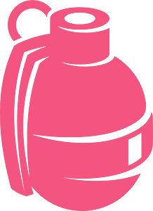 Hand Grenade silhouette - Free Vector Silhouettes | Creazilla