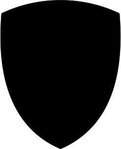 Shield silhouette - Free Vector Silhouettes | Creazilla