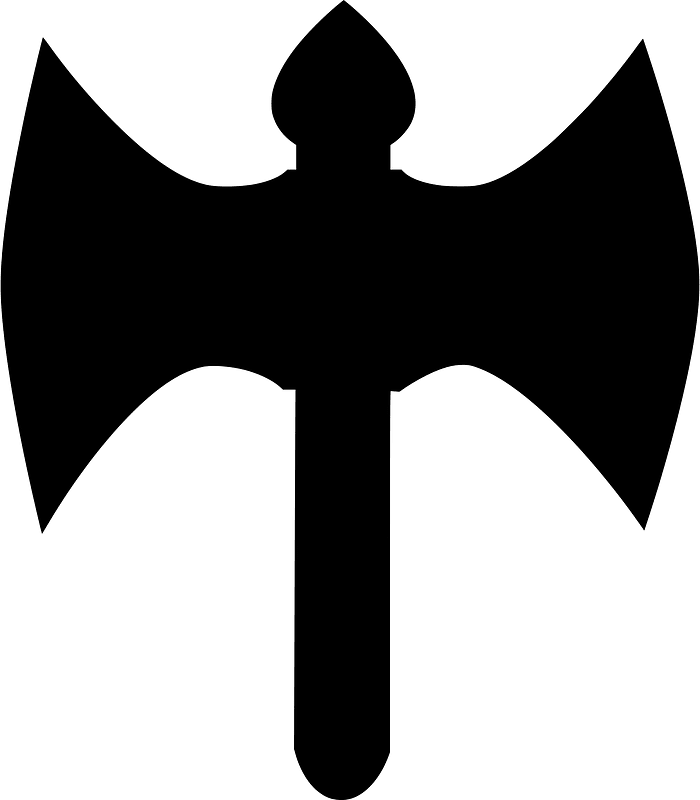 Axe - Free vector silhouettes on creazilla.com