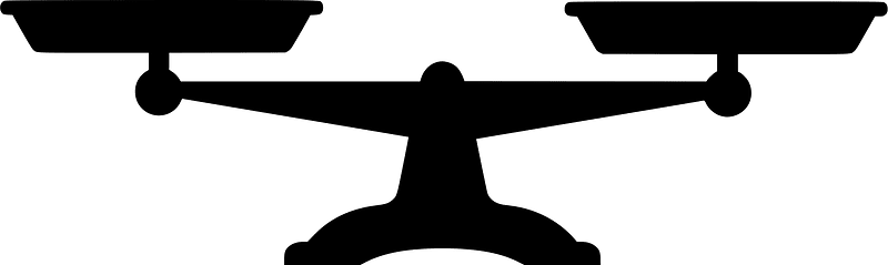 Weighing scale - Free vector silhouettes on creazilla.com