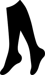 Leg - Free vector silhouettes on creazilla.com