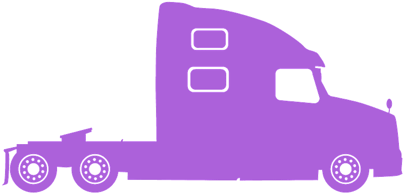 Tractor Trailer Silhouette