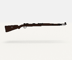 Low poly German assault rifles - Free 3d model on creazilla.com