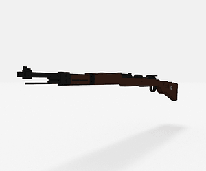 Low poly German assault rifles - Free 3d model on creazilla.com