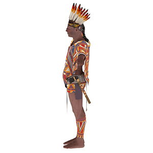 Native American - Free 3d model on creazilla.com