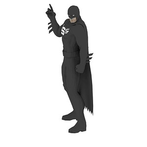 Superhero - Free 3d model on creazilla.com