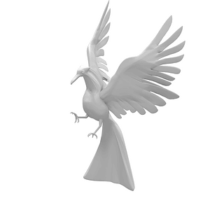 Phoenix - Free 3d model on creazilla.com
