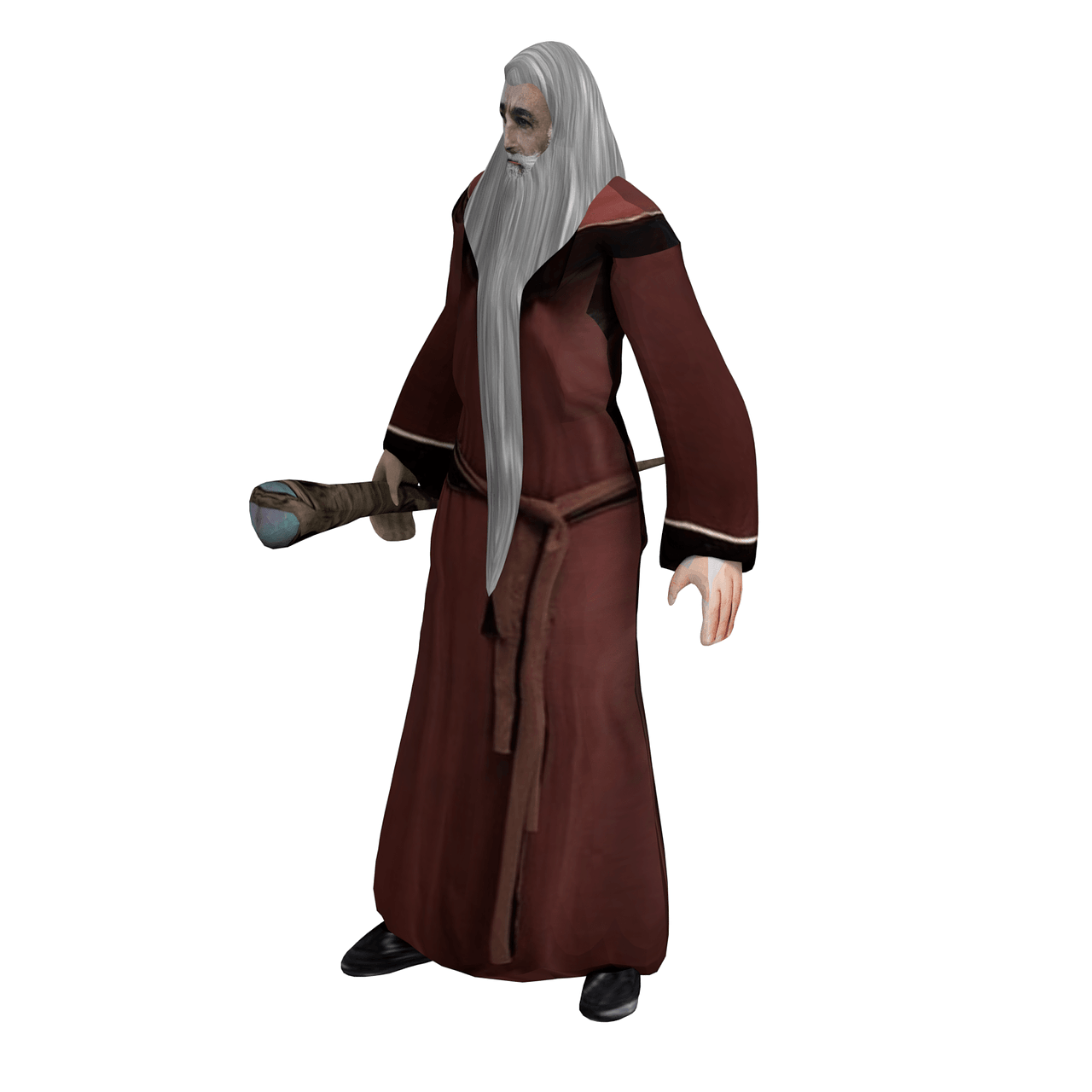 Wizard - Free 3d model on creazilla.com