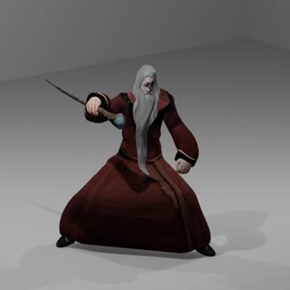 Wizard - Free 3d model on creazilla.com