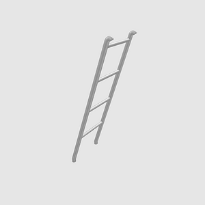 Set of ladders - Free 3d model on creazilla.com