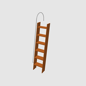 Set of ladders - Free 3d model on creazilla.com