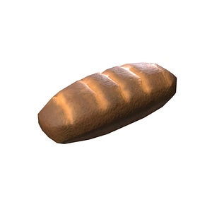 Loaf of Bread - Free 3d model on creazilla.com