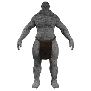 Troll - Free 3d model on creazilla.com