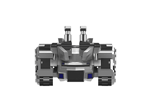 Futuristic Tank - Free 3d model on creazilla.com