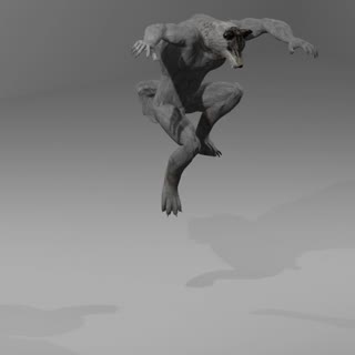 Werewolf - Free 3d model on creazilla.com
