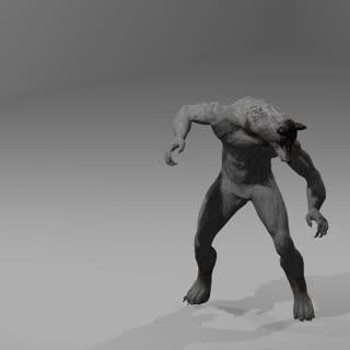 Werewolf - Free 3d model on creazilla.com