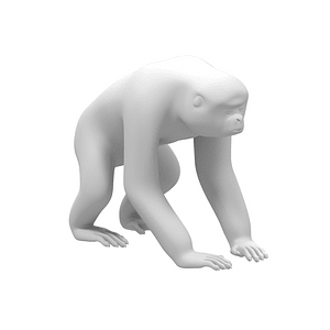 Gibbon - Free 3d model on creazilla.com