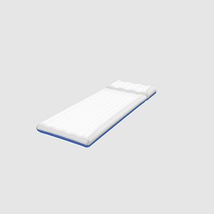 Set of Beds - Free 3d model on creazilla.com