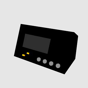 Set of Electronics - Free 3d model on creazilla.com