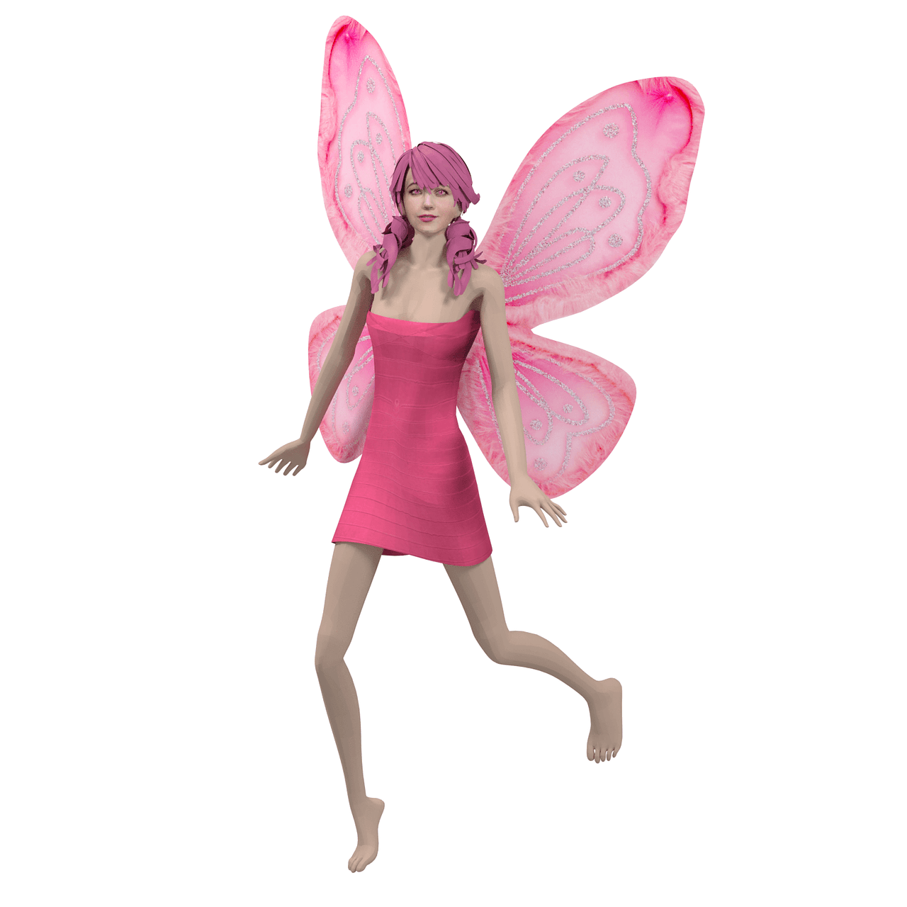 Fairy - Free 3d model on creazilla.com