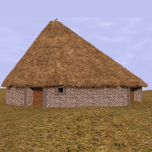Old Taverns, Barns and Cabins - Free 3d model on creazilla.com