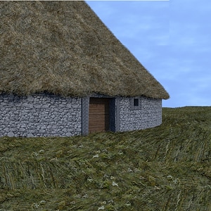 Old Taverns, Barns and Cabins - Free 3d model on creazilla.com